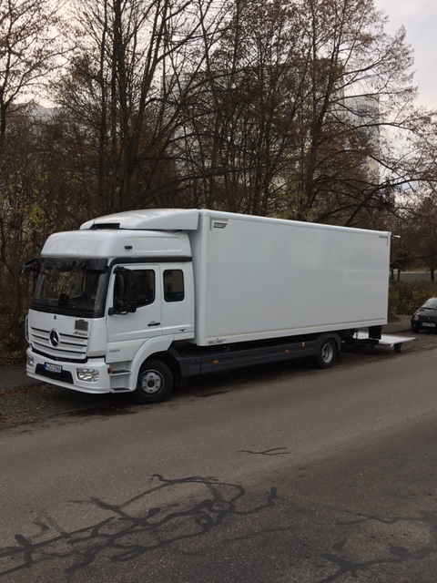 Umzug mit LKW 12 Tonner - Eichenseer Umzüge München